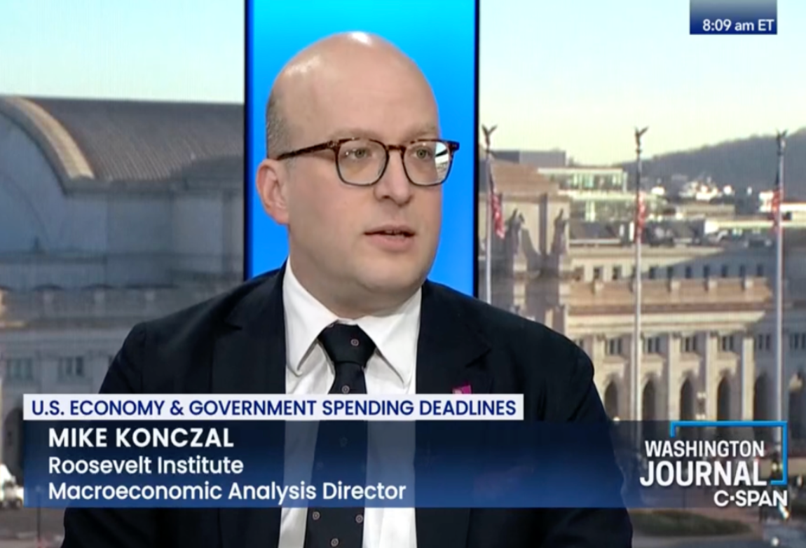 Mike Konczal to Join the National Economic Council - Roosevelt Institute